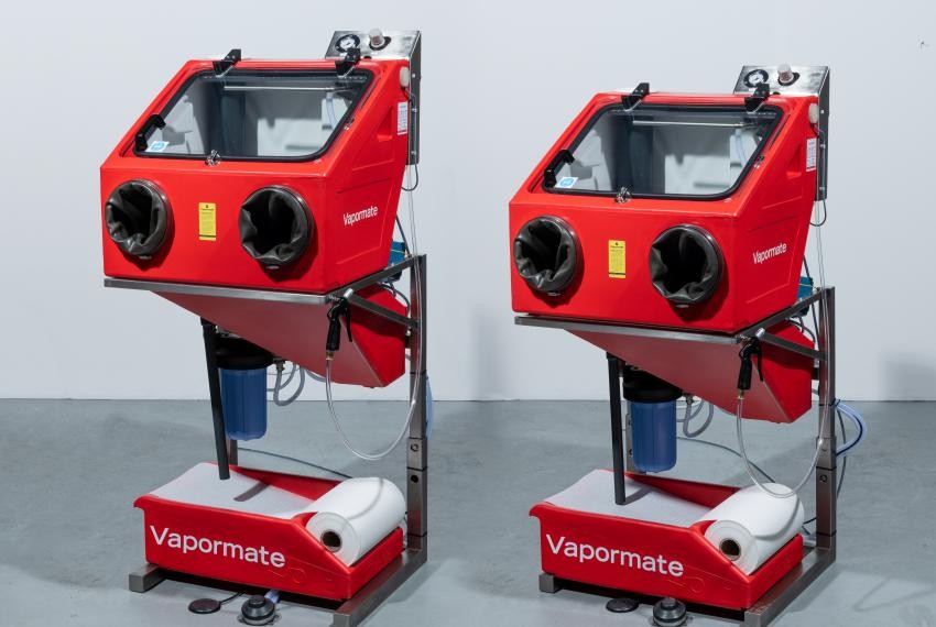 Vapormatt Vapormate | De Ploeg straal- en ontbraamtechniek